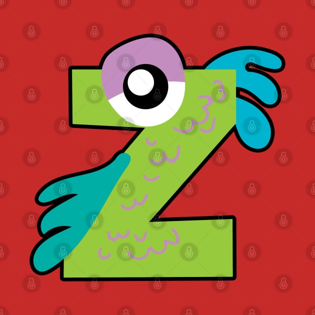 monster z - Kid Monter - T-Shirt | TeePublic