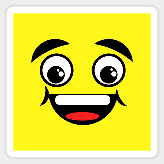 Happy Soy Face - Emoji - Sticker | TeePublic