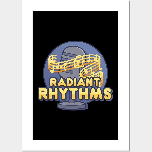 Radiant Rhythms Poster - Merch - Posters and Art Prints | TeePublic