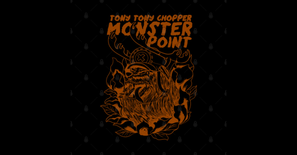 Monster Point One Piece Tony Chopper - One Piece Anime - Magnet | TeePublic