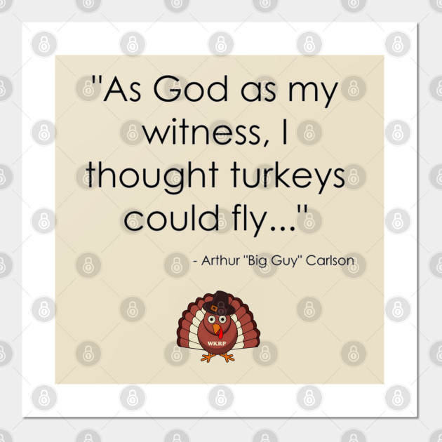 WKRP Thanksgiving Turkey Drop - 70s Pop Culture - Posters and Art ...