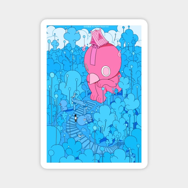 Red God - Supreme Being - Magnet | TeePublic