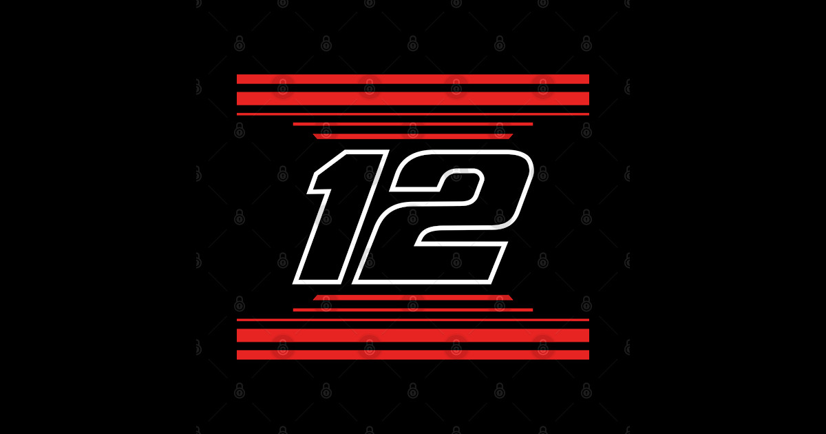Ryan Blaney #12 2024 NASCAR Design - Ryan Blaney - Sticker | TeePublic