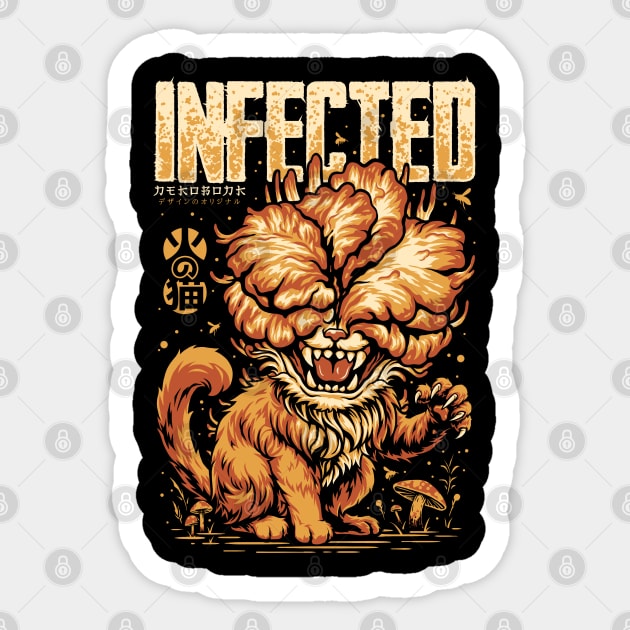 The Clicker Cat - Clicker - Sticker | TeePublic