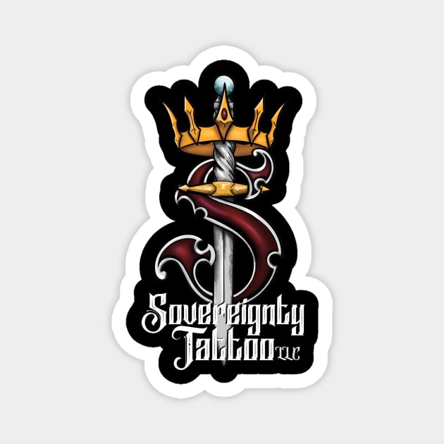 Sovereignty Tattoo Logo(Basic) - Tattoo - Magnet | TeePublic