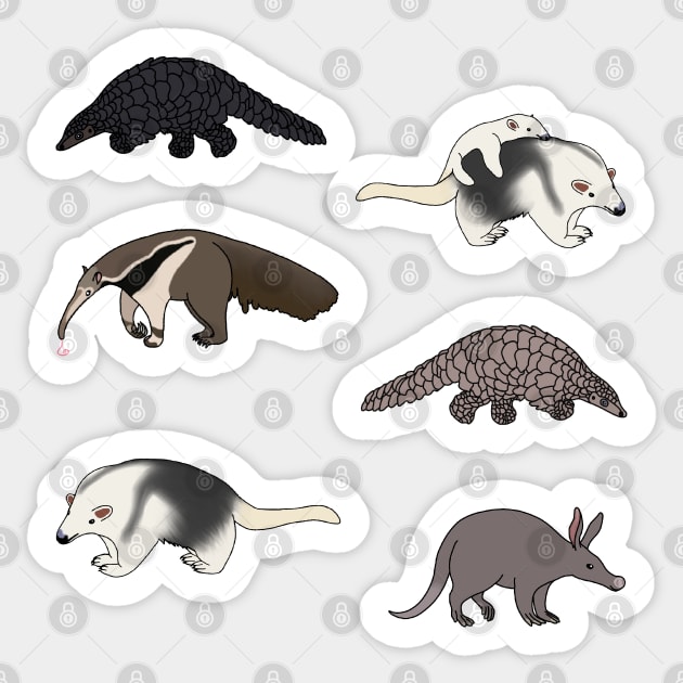 Ant Eaters - Africa - Sticker | TeePublic