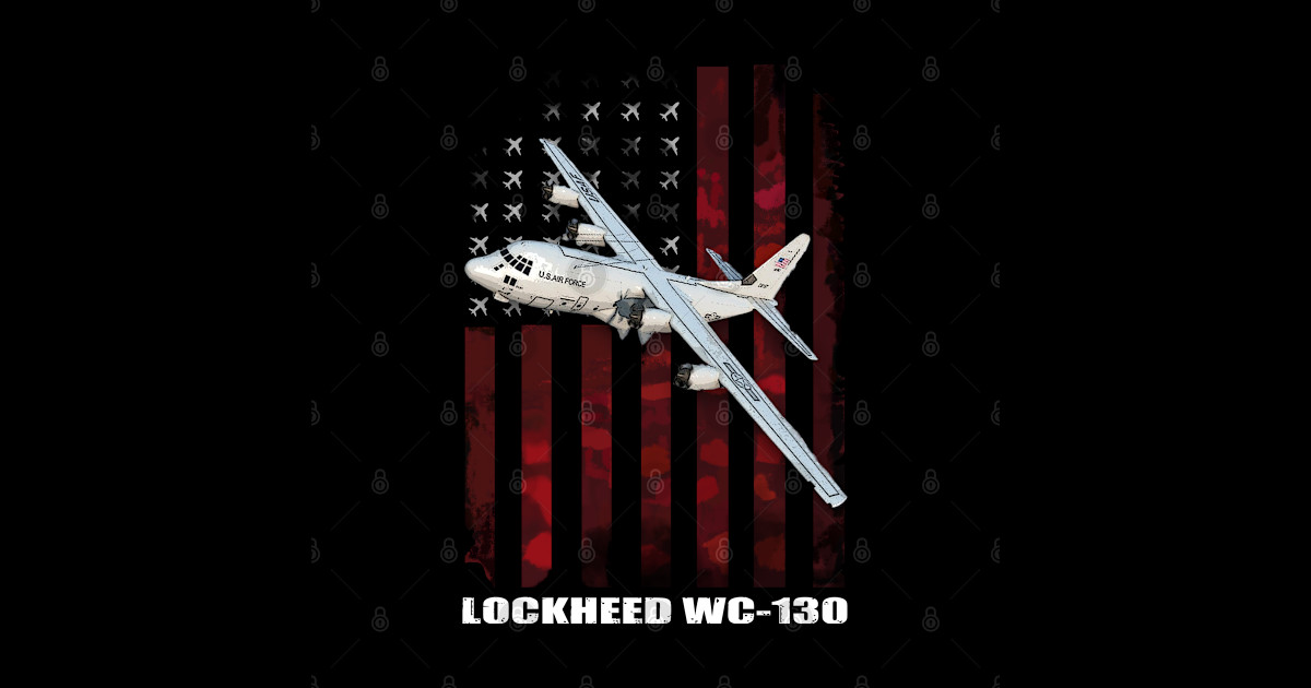 Lockheed wc-130 hercules - Lockheed Wc 130 Hercules - Sticker | TeePublic