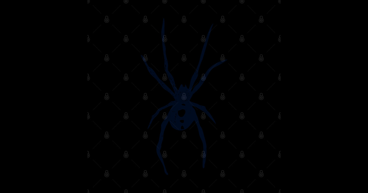 Big Scray Spider Creepy Horror Halloween - Halloween - Sticker | TeePublic