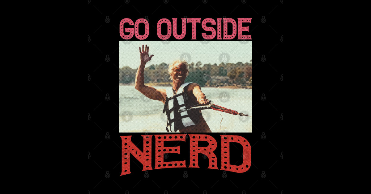 Go Outside Nerd Baby Billy - Baby Billy - Sticker | TeePublic