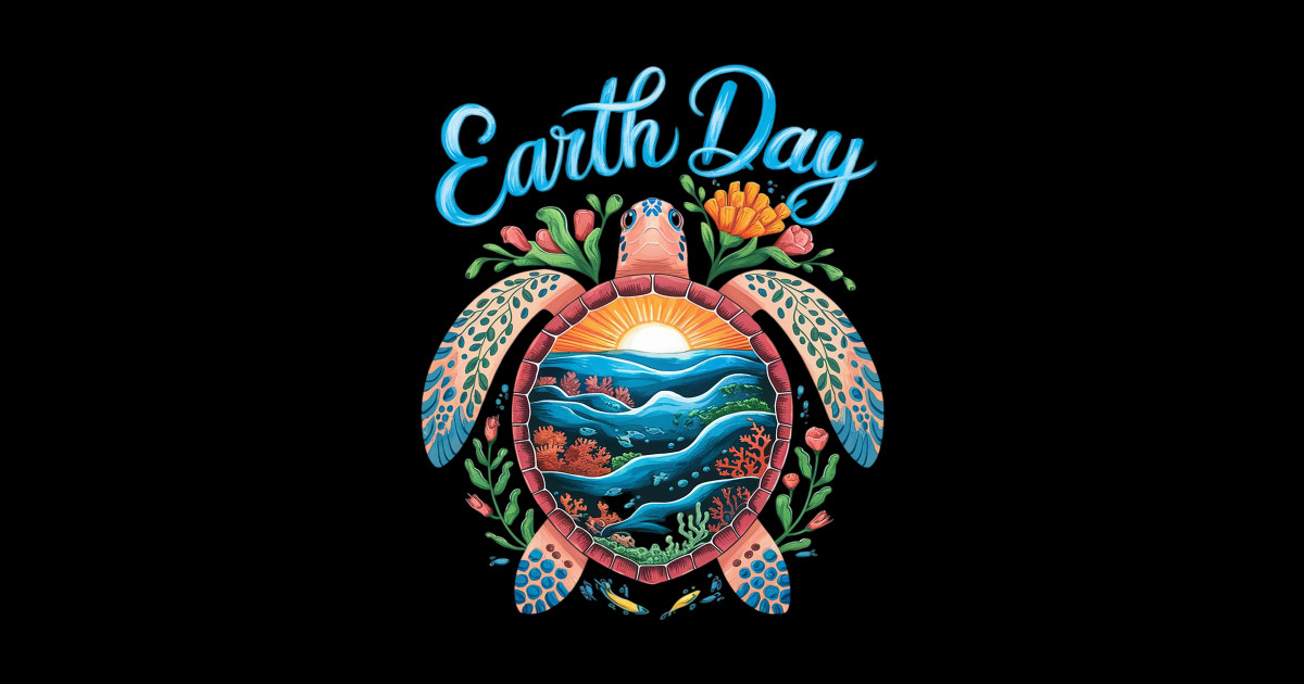 Earth Day Sea Turtle Sea Turtle Earth Day Save The Earth - Earth Day ...