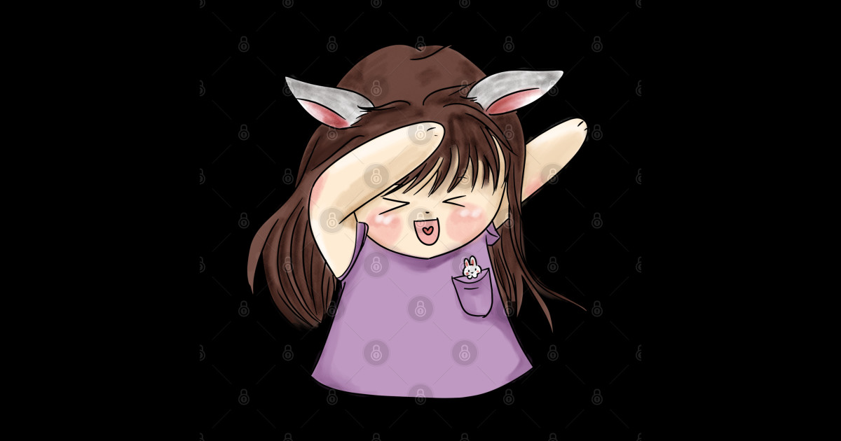 Savage Bunny Girl Cute _ Bunniesmee - Rabbit And Bunny - Posters and ...