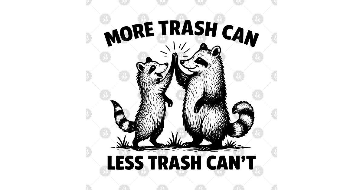 more trash can less trash cant - More Trash Can Less Trash Cant - T ...