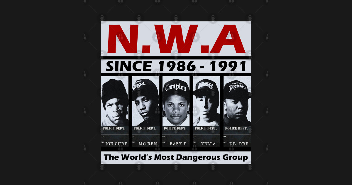 N.W.A - Nwa - T-Shirt | TeePublic