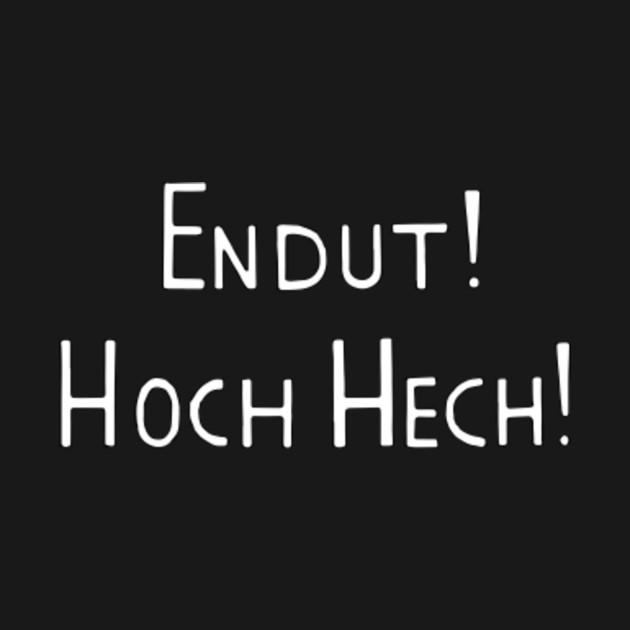 Endut! Hoch Hech! - Simpsons - T-Shirt | TeePublic