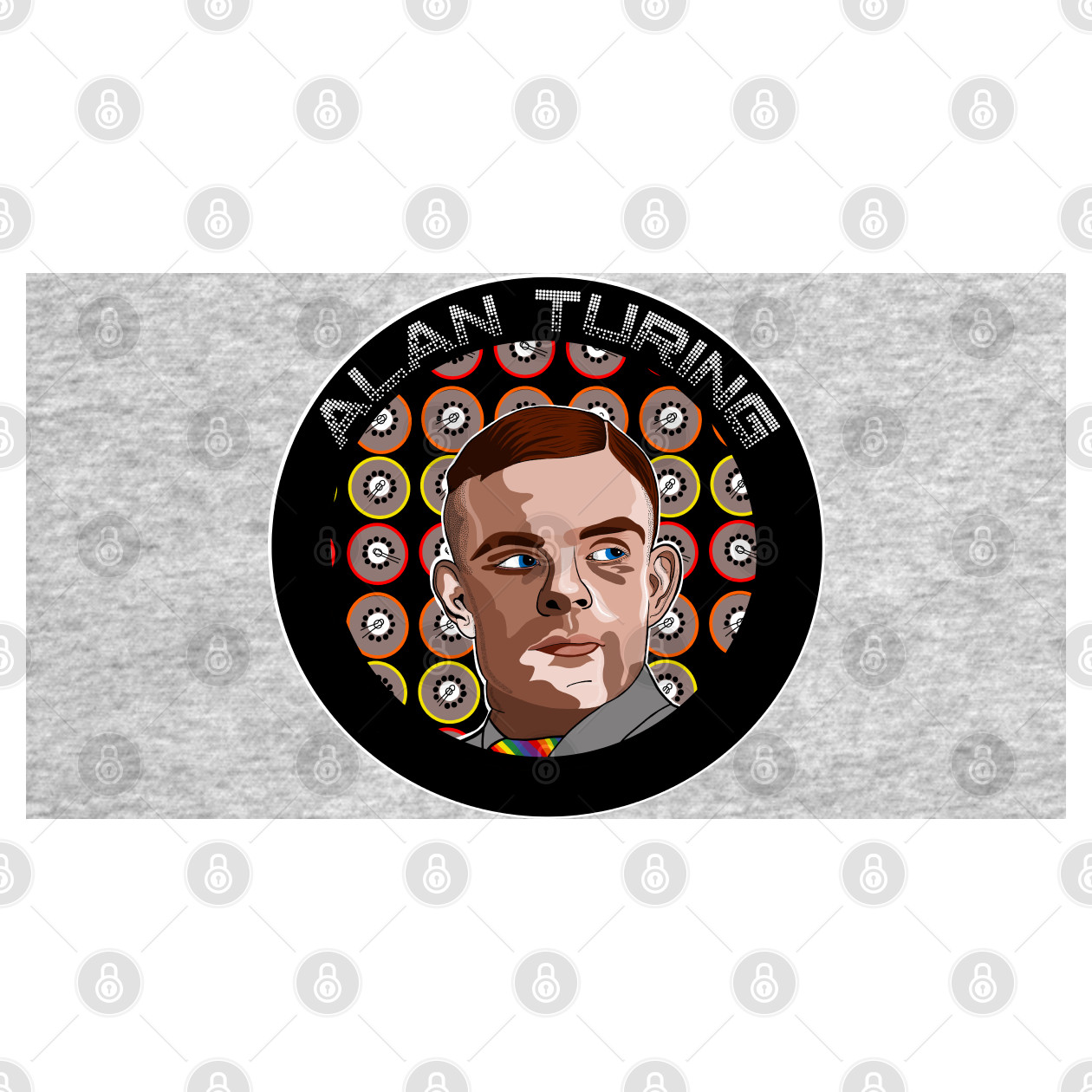 Alan Turing World War 2 Hero Mathematician - Alan Turing - T-Shirt ...