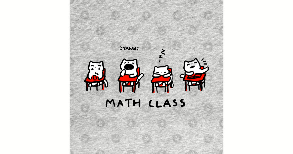 Math Cats - Cats - T-Shirt | TeePublic