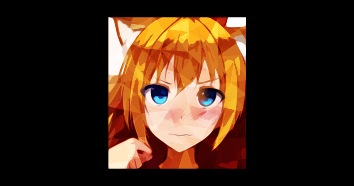 Chitoge Kirisaki - Anime Characters Cute - Sticker | TeePublic