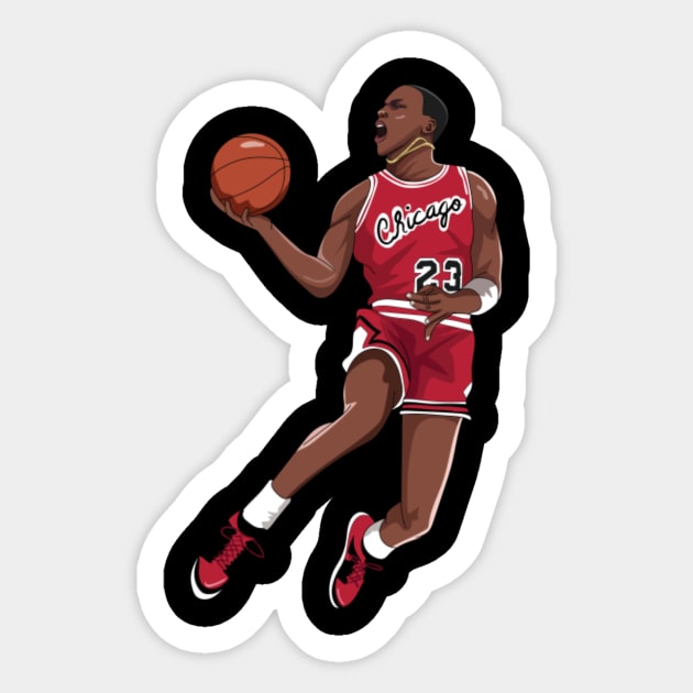 Michael Jordan - Michael Jordan - Sticker | TeePublic