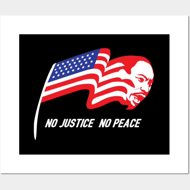 Martin Luther King Jr. American flag symbol - Martin Luther King Jr ...