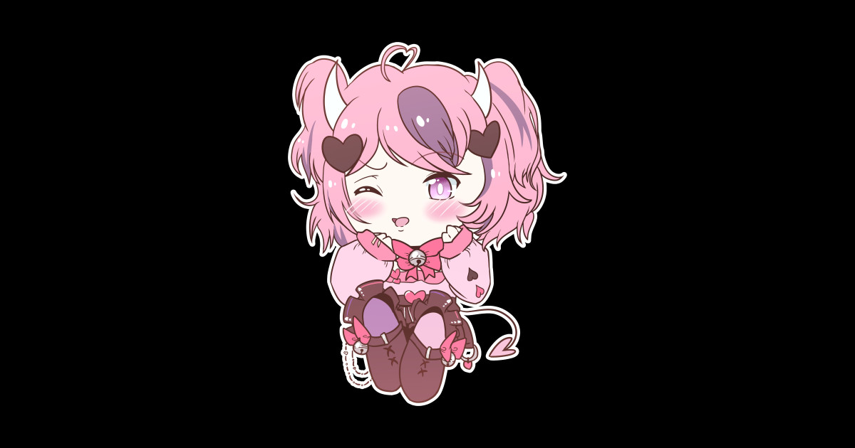 Ironmouse Chibi Cute - Vtuber - Sticker | TeePublic
