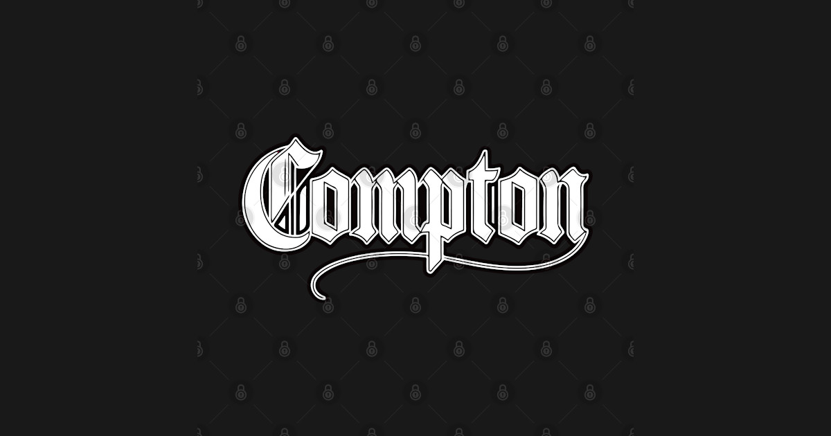Compton Original Logo 06 - Compton - T-Shirt | TeePublic