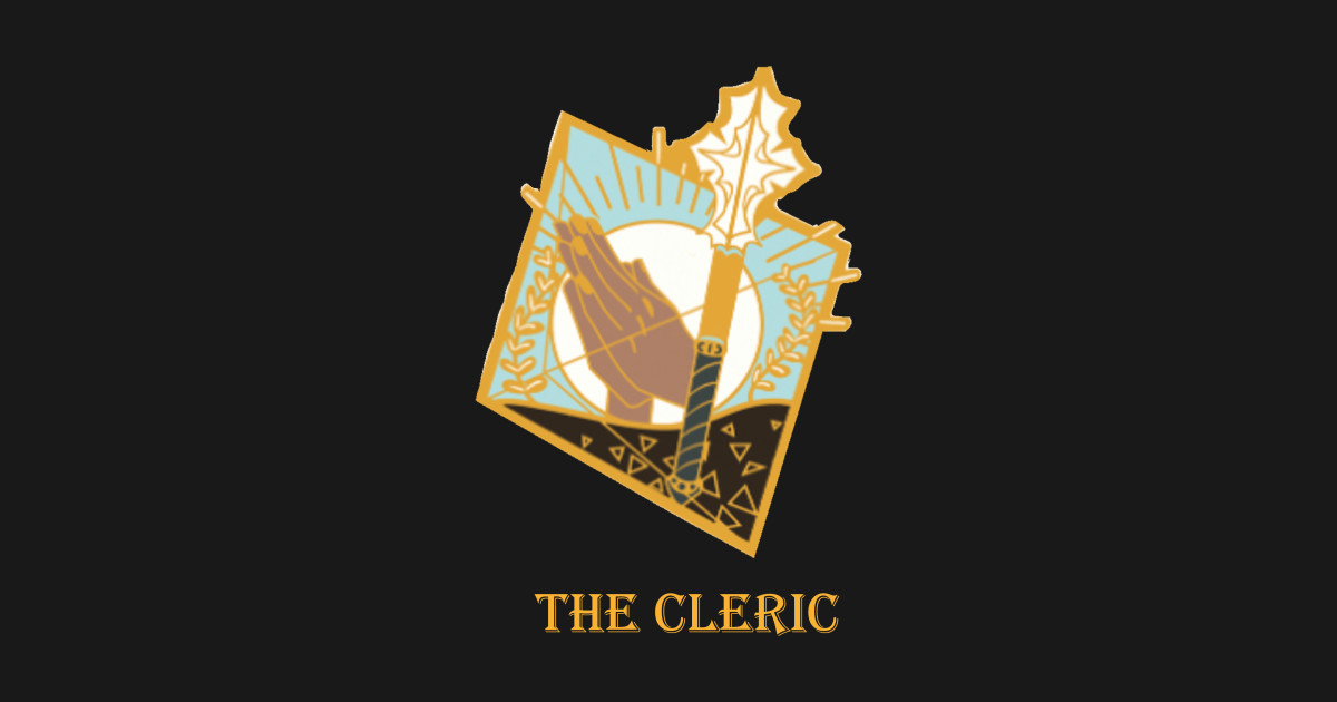 The Cleric coat of arms - Dungeons And Dragons - T-Shirt | TeePublic