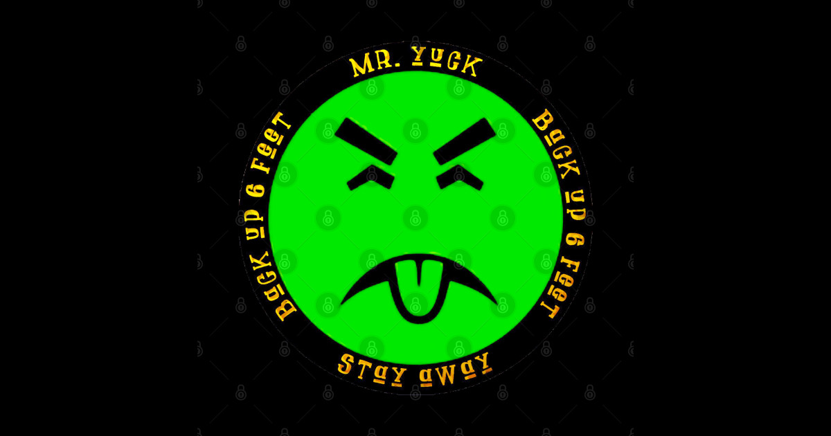 Mr. Yuck (6 feet) - Emoji - Sticker | TeePublic