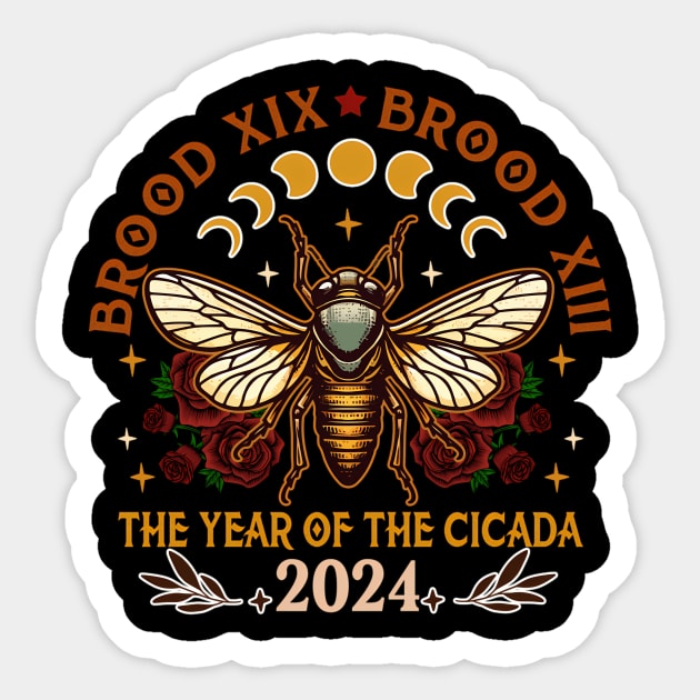 Cicada Brood Xix Brood Xiii Year Of The Cicada 2024 - Cicada Lover ...