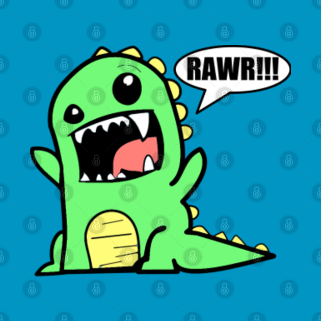 Rawr Dinosaur Dinosaur Pop Art T Shirt Teepublic