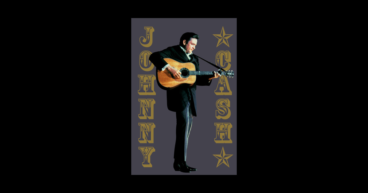 Johnny Cash - Johnny Cash - Sticker | TeePublic