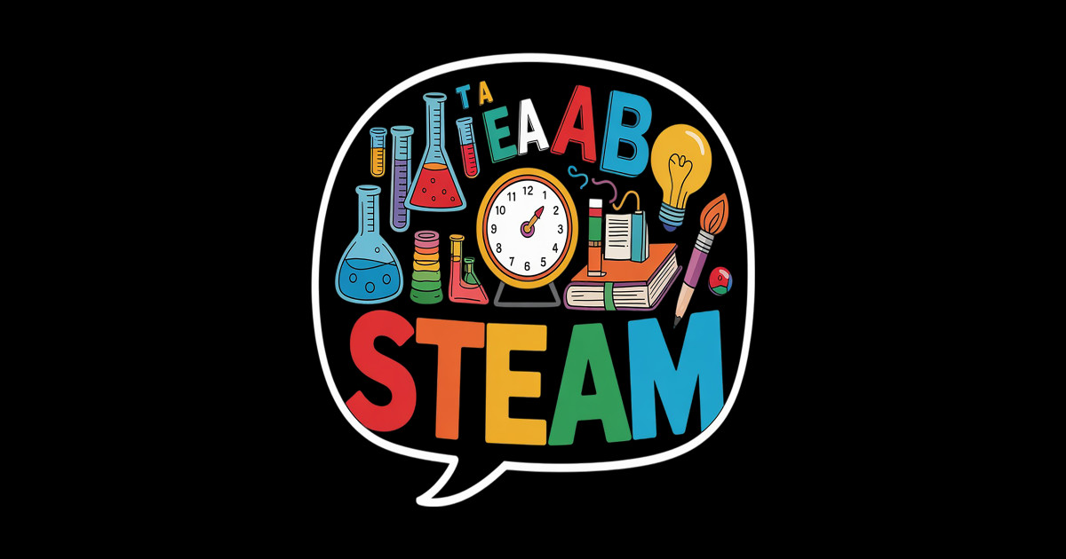 STEAM Teacher And Student Back To School STEM - Steam Teacher And ...