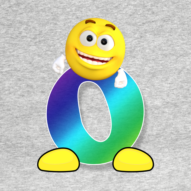 Letter O Alphabet Smiley Monogram Face Emoji Shirt for Men Women Kids ...