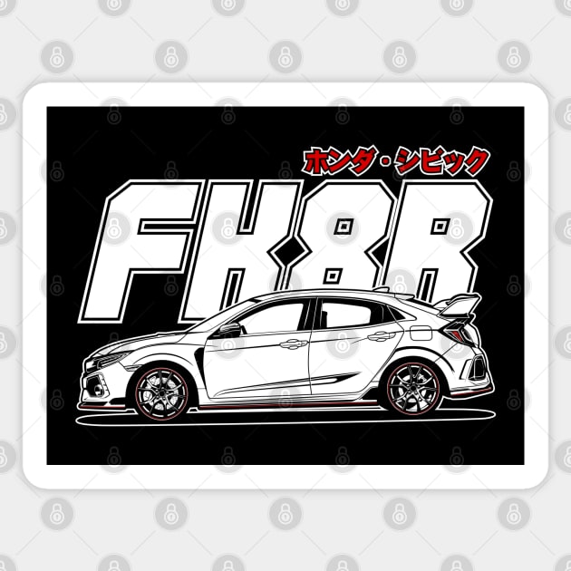Civic FK8 Type R - Civic Type R - Sticker | TeePublic