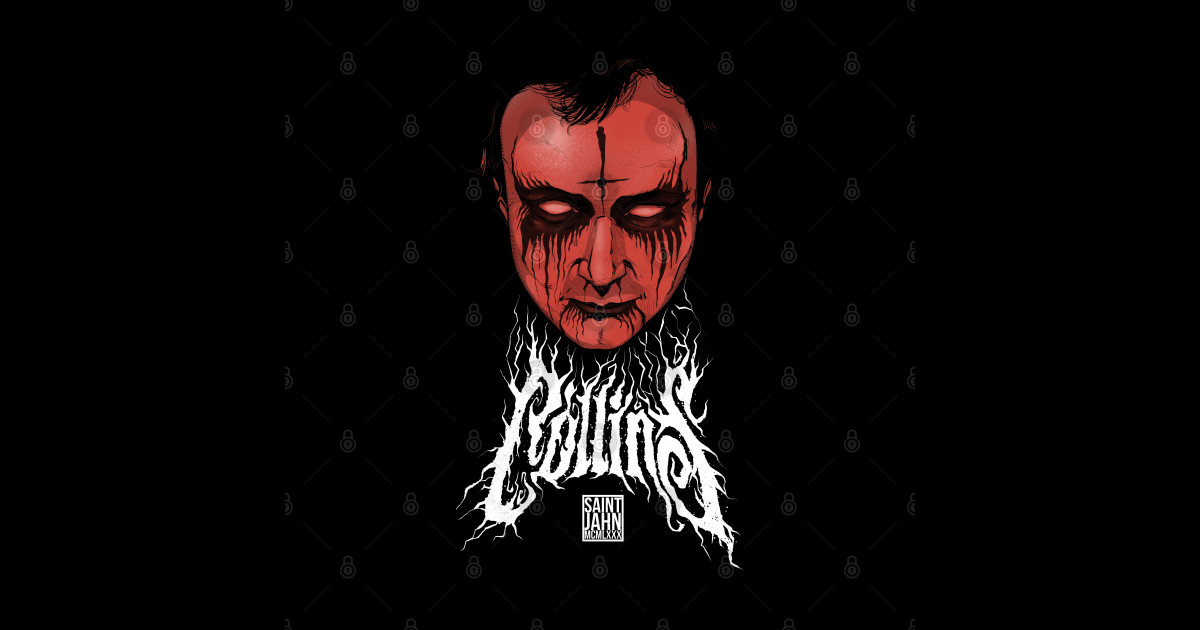 Creeping Collins - Phil Collins - Sticker | TeePublic