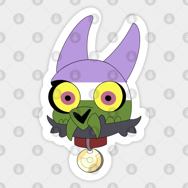 Cutie Pie Genderqueer - Genderqueer Art - Sticker | TeePublic