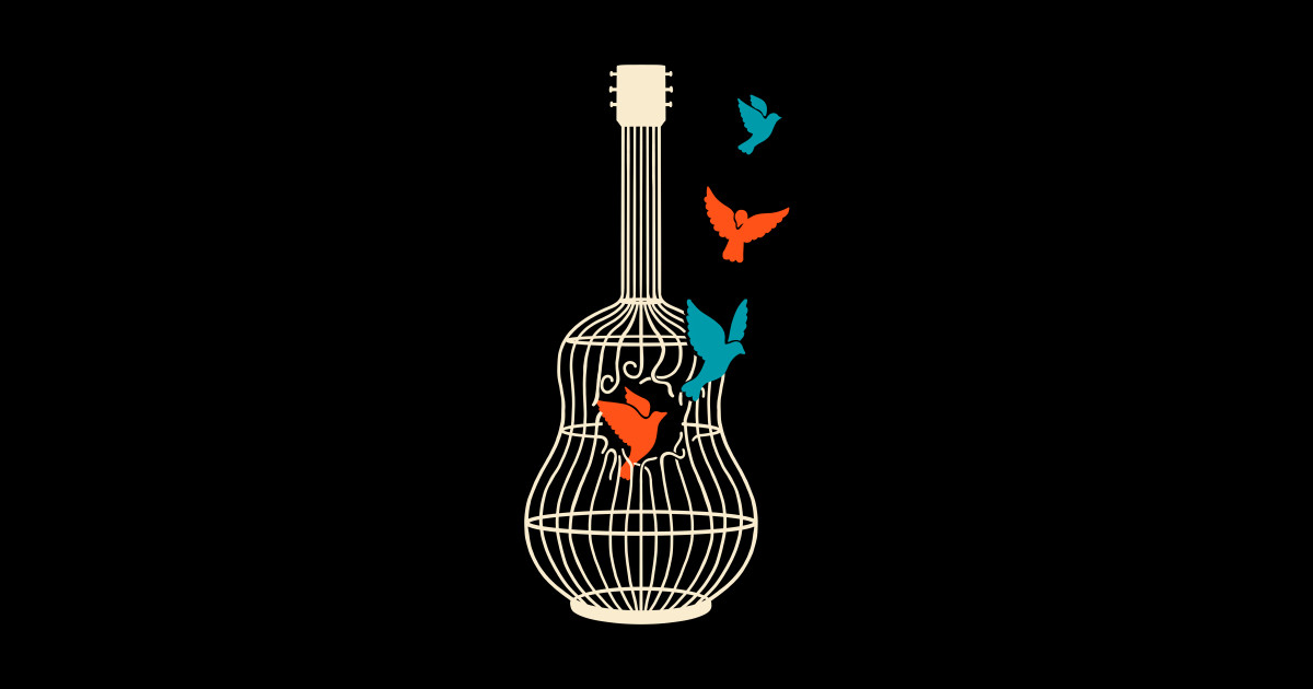 Freedom music - Music - Sticker | TeePublic