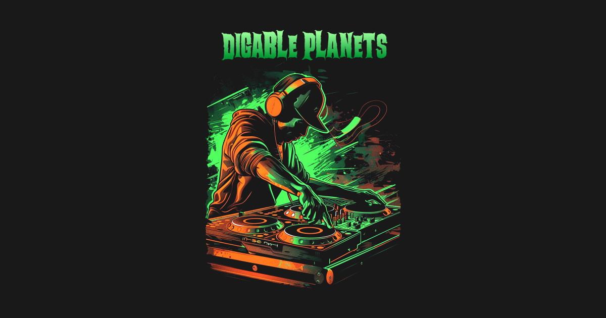 DIGABLE PLANETS BAND FAN ART - Digable Planets Band Fan Art - T-Shirt ...