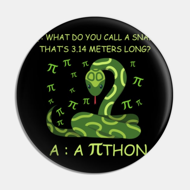 Python Pithon Pi Symbol Funny Math Teacher Pi Day - Pi Day - Pin ...
