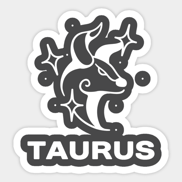 Zodiac Sign Taurus - Zodiac - Sticker | TeePublic