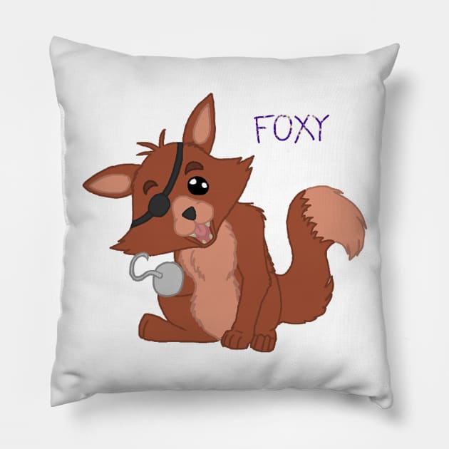 Lil' Foxy (FNAF) - Foxy - Pillow | TeePublic