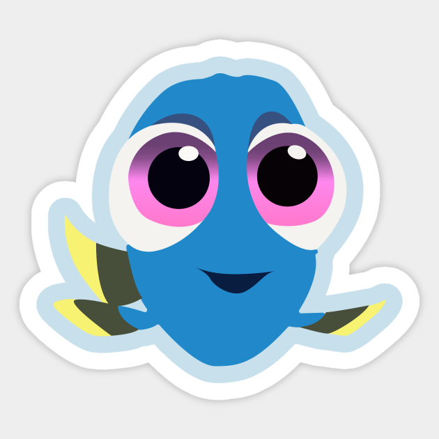 Baby Dory - Disney - Sticker | TeePublic