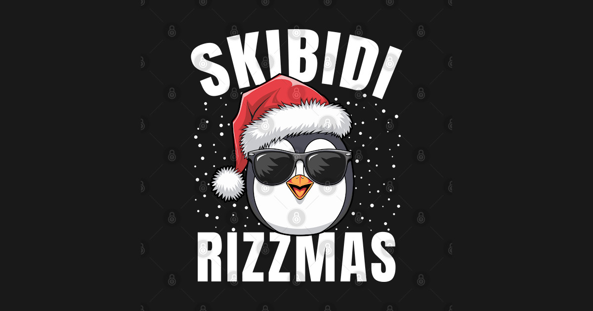Skibidi-Rizzmas - Skibidi Rizzmas - T-Shirt | TeePublic