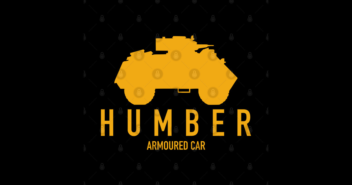 Humber Mk. II Armoured Car - Ww2 British Armoured Vehicles - Sticker ...