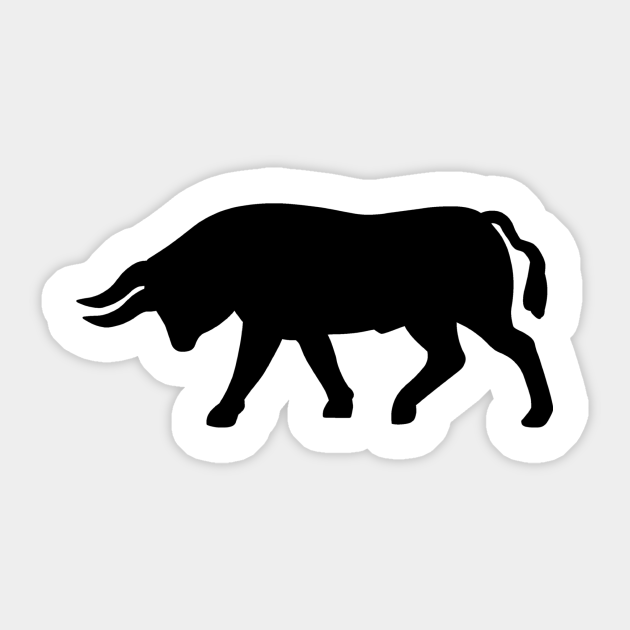 Bull - Bull - Sticker | TeePublic