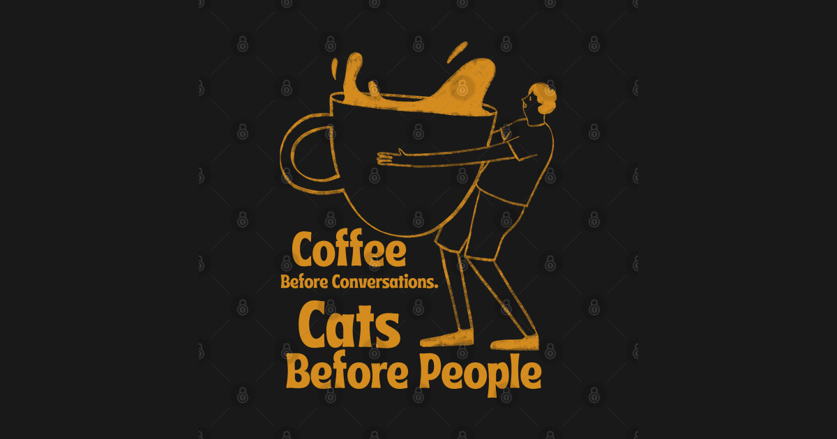 COFFEE-CATS - Coffee Cats - T-Shirt | TeePublic