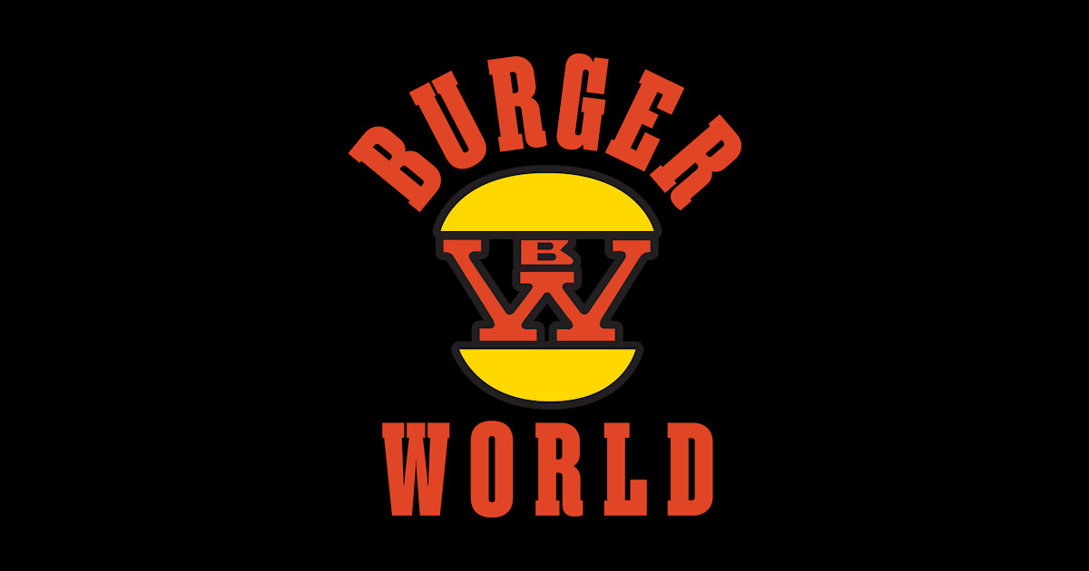 Burger World - Beavis And Butthead - Sticker | TeePublic