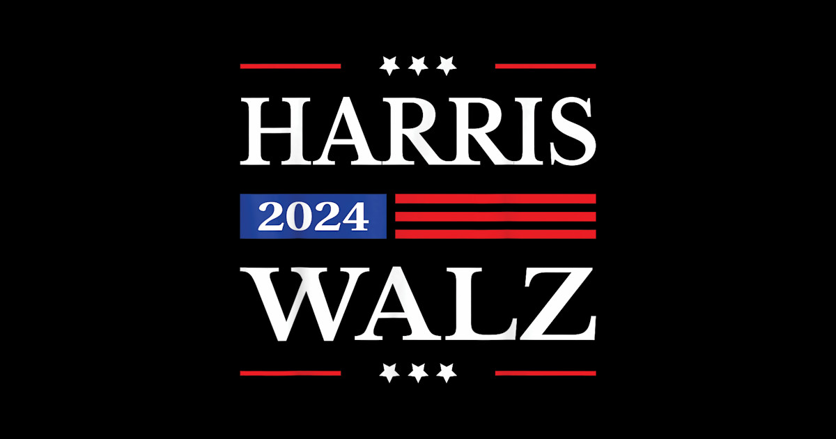 Harris Walz 2024 Kamala Harris 2024 Tim Walz 2024 USA Flag 2 - Kamala ...