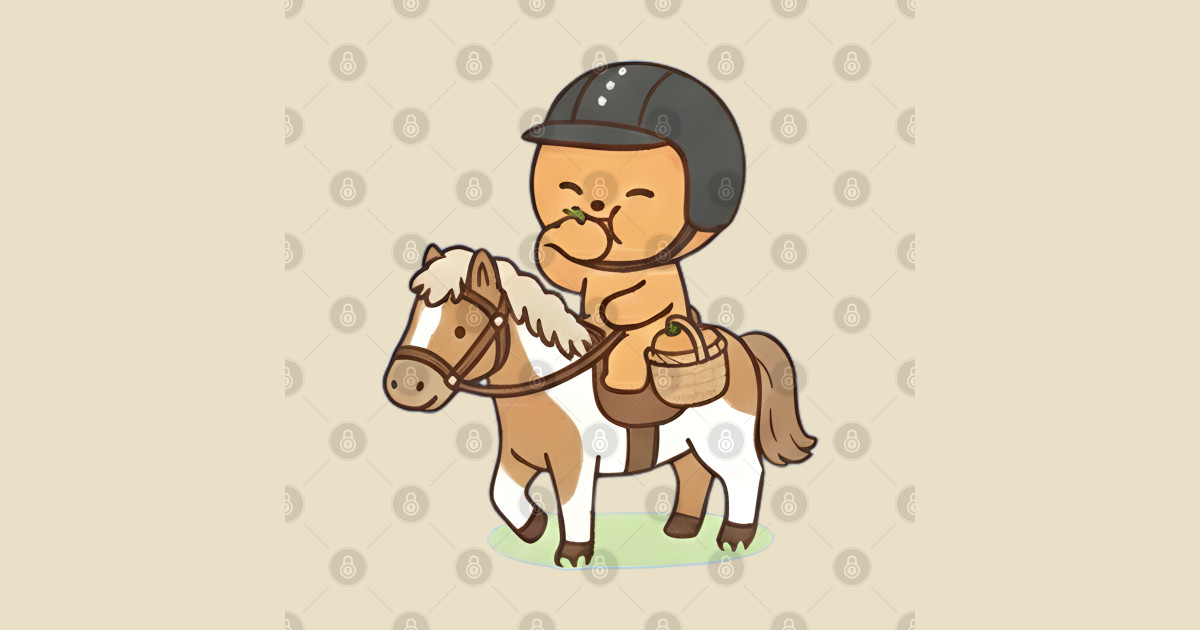 Bboogyuli Pony Adventure - Illustrations And Vector Art - T-Shirt ...