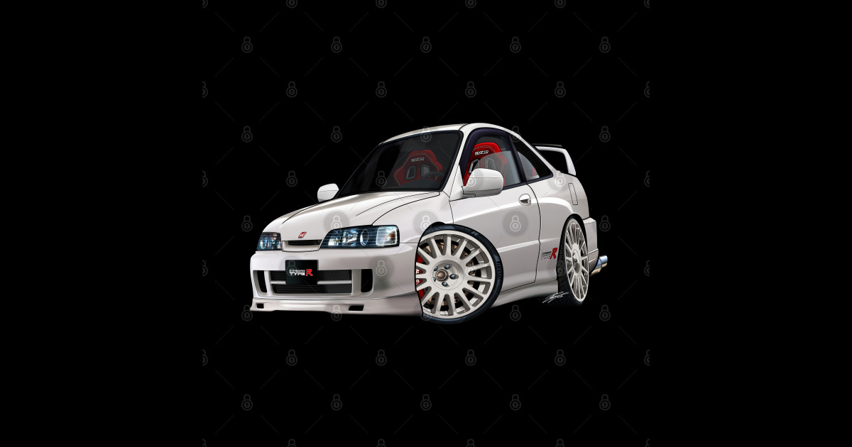 Honda Integra Type R DCII - Honda Integra Type R Dcii - Sticker | TeePublic