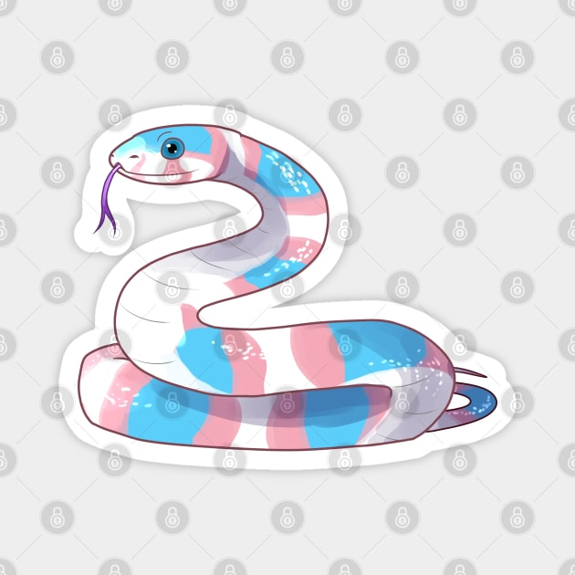 Transssgender Snake - Reptile - Magnet | TeePublic